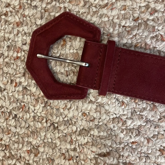 Accessories | Maroonburgundy Belt | Poshmark